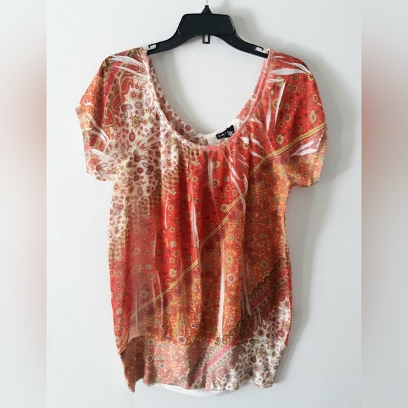 FANG | Tops | Y2k Fang Sheer Top | Poshmark